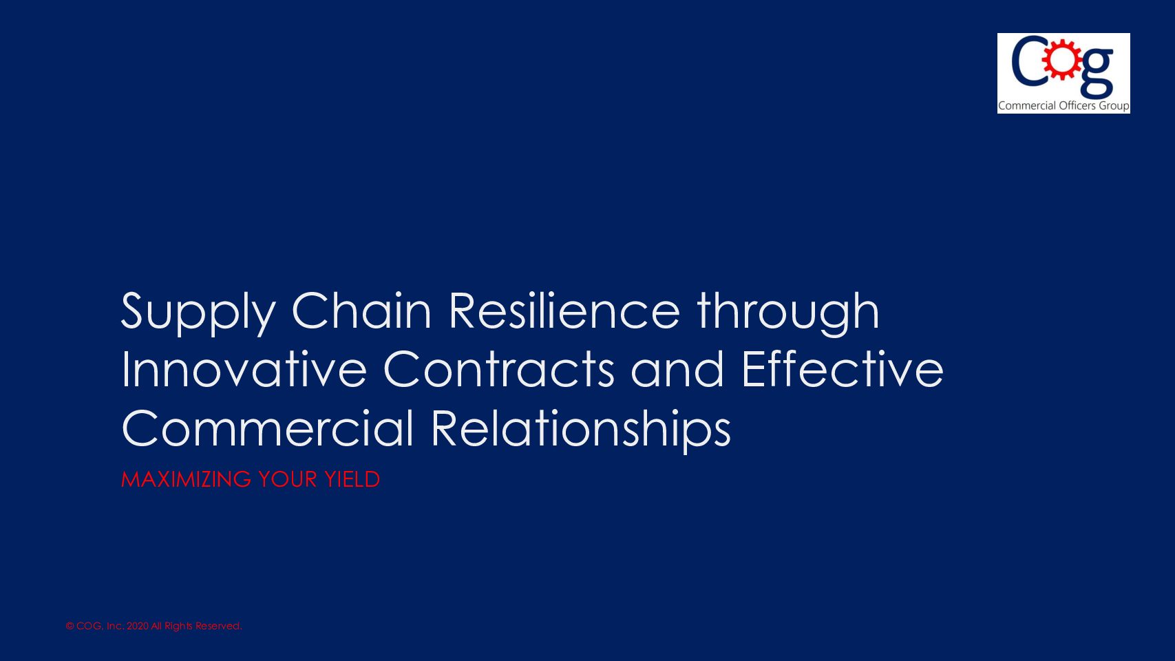 Supply Chain Resilience through Innovative Contracts and Effective ...